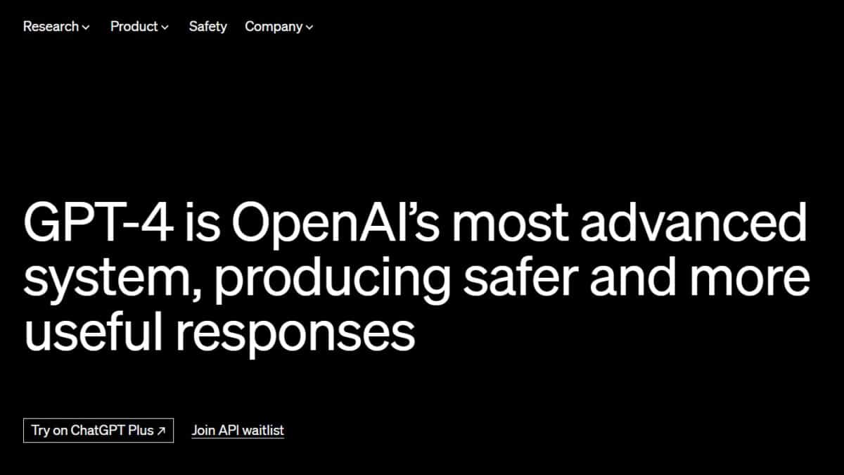 GPT-4, OpenAI lancia la nuova tecnologia di generative AI