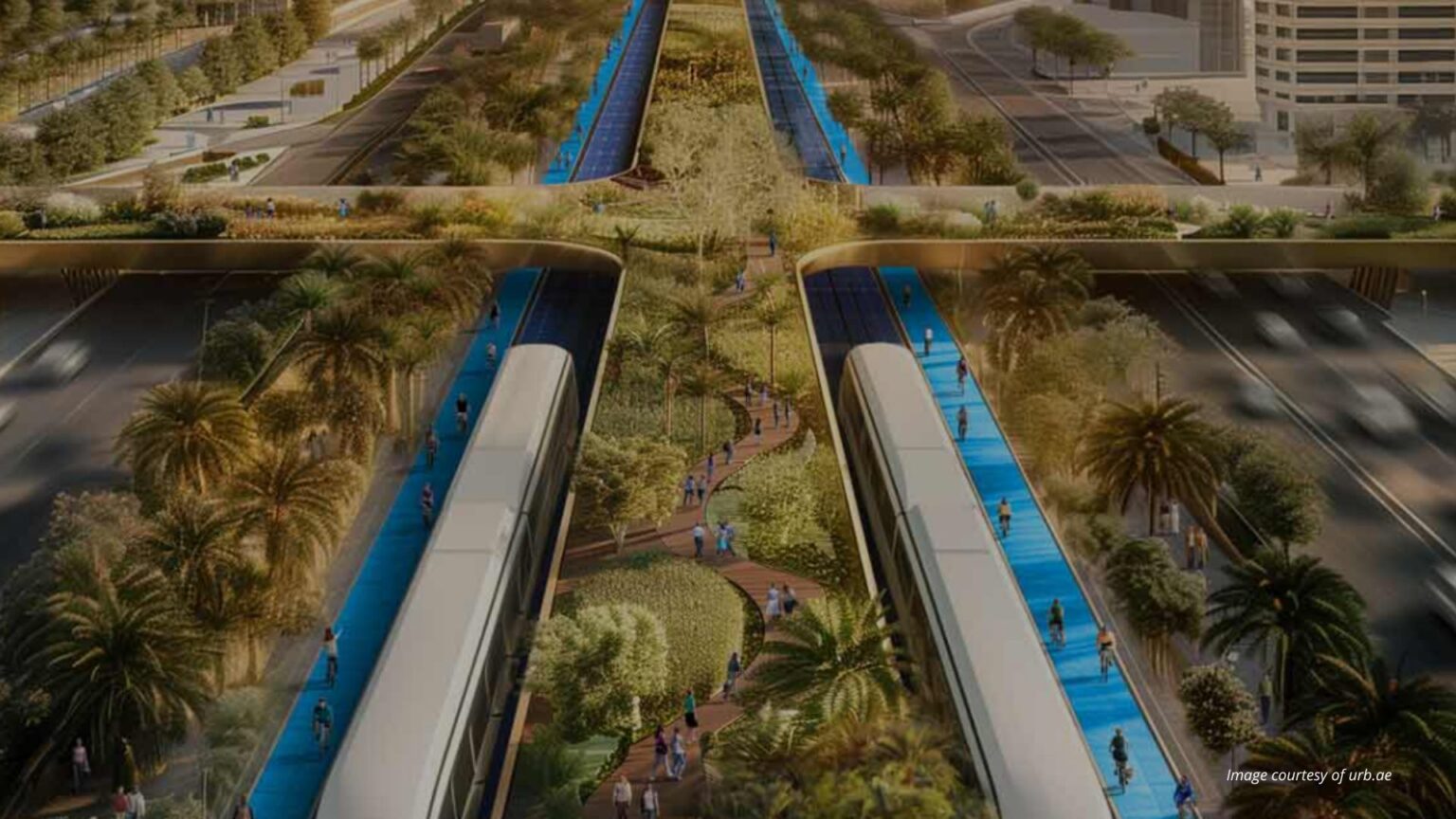 Dubai Green Spine, la strada più ecologica del mondo