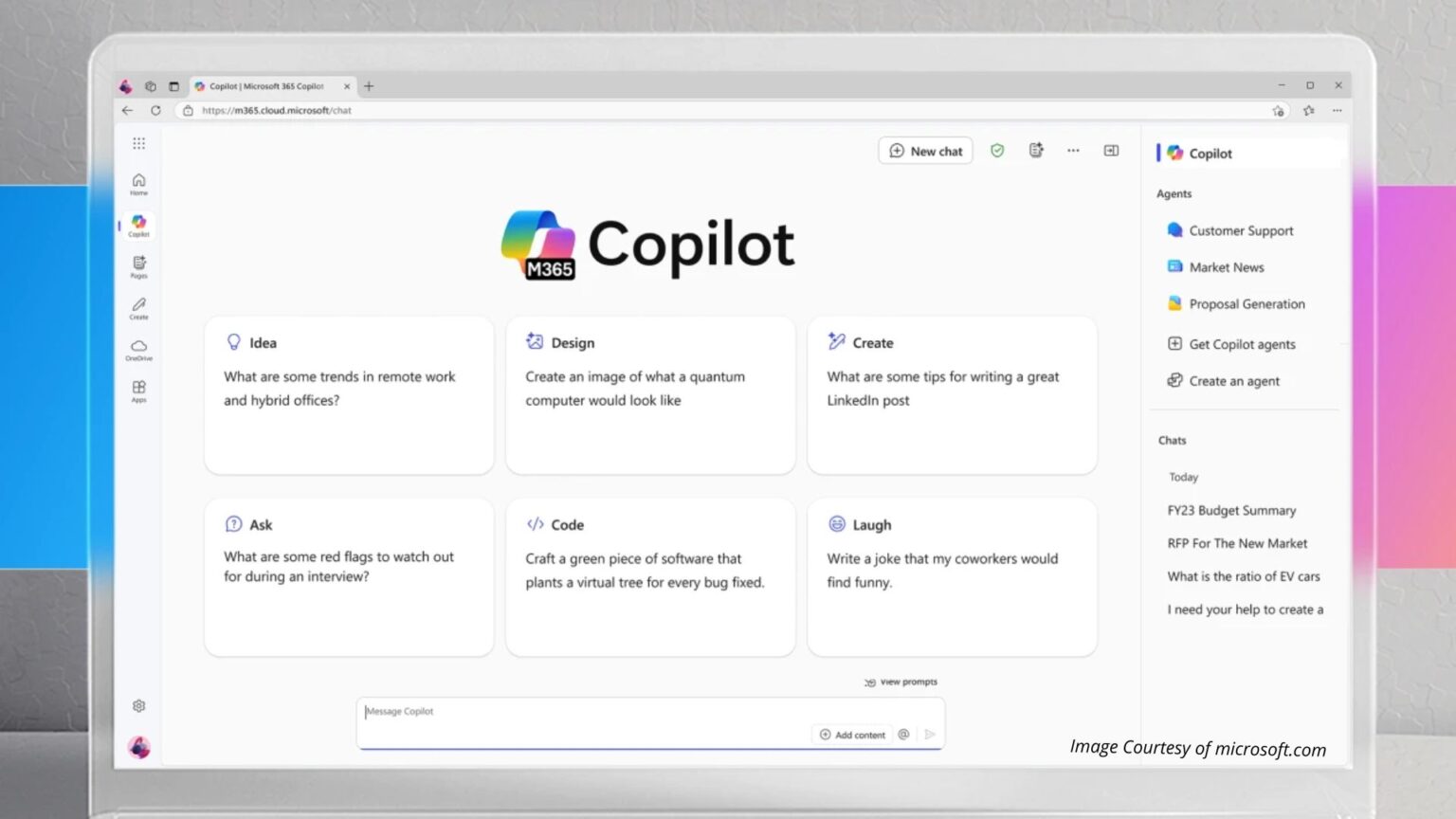 Microsoft 365 Copilot Chat, il nuovo tool AI con tanto di GPT-4o