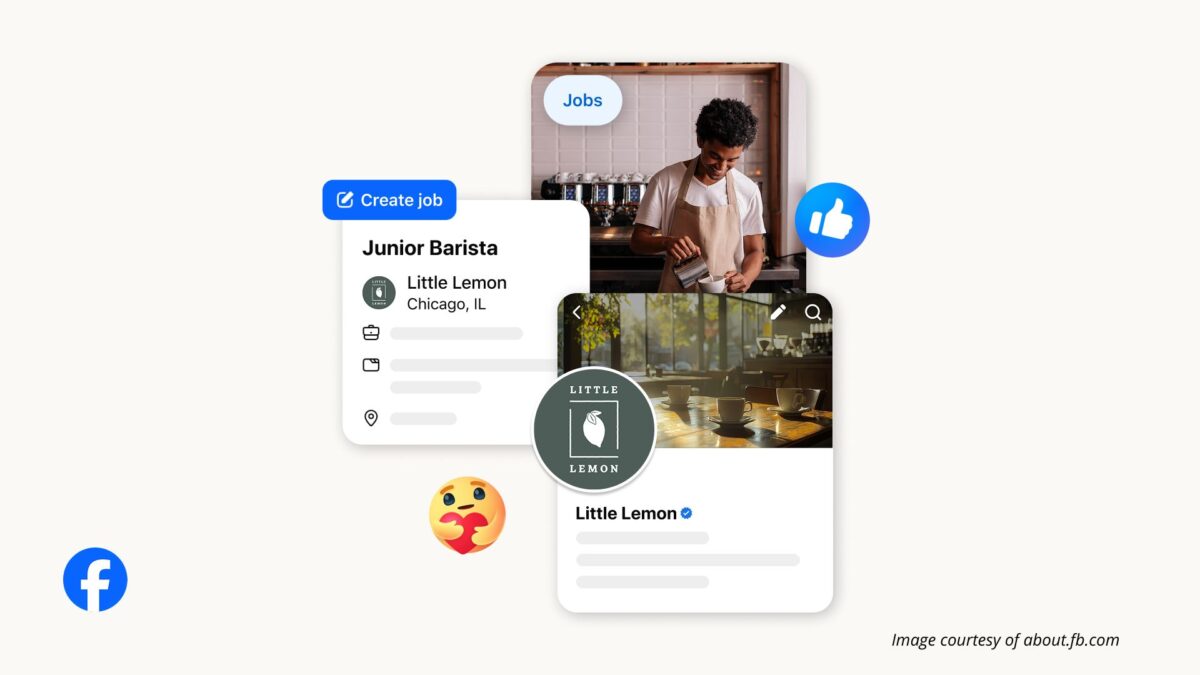 Facebook rilancia le offerte di lavoro: ritorna la funzione “Jobs”